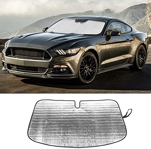 Amazon.com: Jimen Compatible with 2015-2020 Ford Mustang Windshield ...