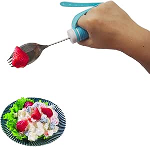 Amazon.com: Healthman Spork Adaptive Utensils, Hand Cuff for Holding Cutlery, Eating Aids/Eating ...