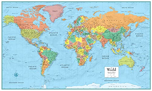 Best Classroom World Maps: Enhance Learning with These Top Picks ...