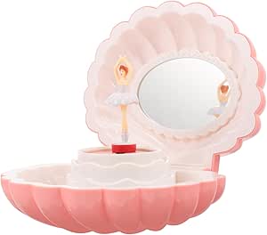 Amazon.com: NESTINGHO Box Shell Music Box Shell Shaped Decor Shell ...