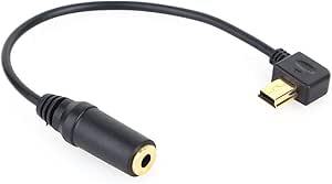 Amazon.com: HEIMP 3.5mm Microphone Adapter Cable Connector Cord for ...