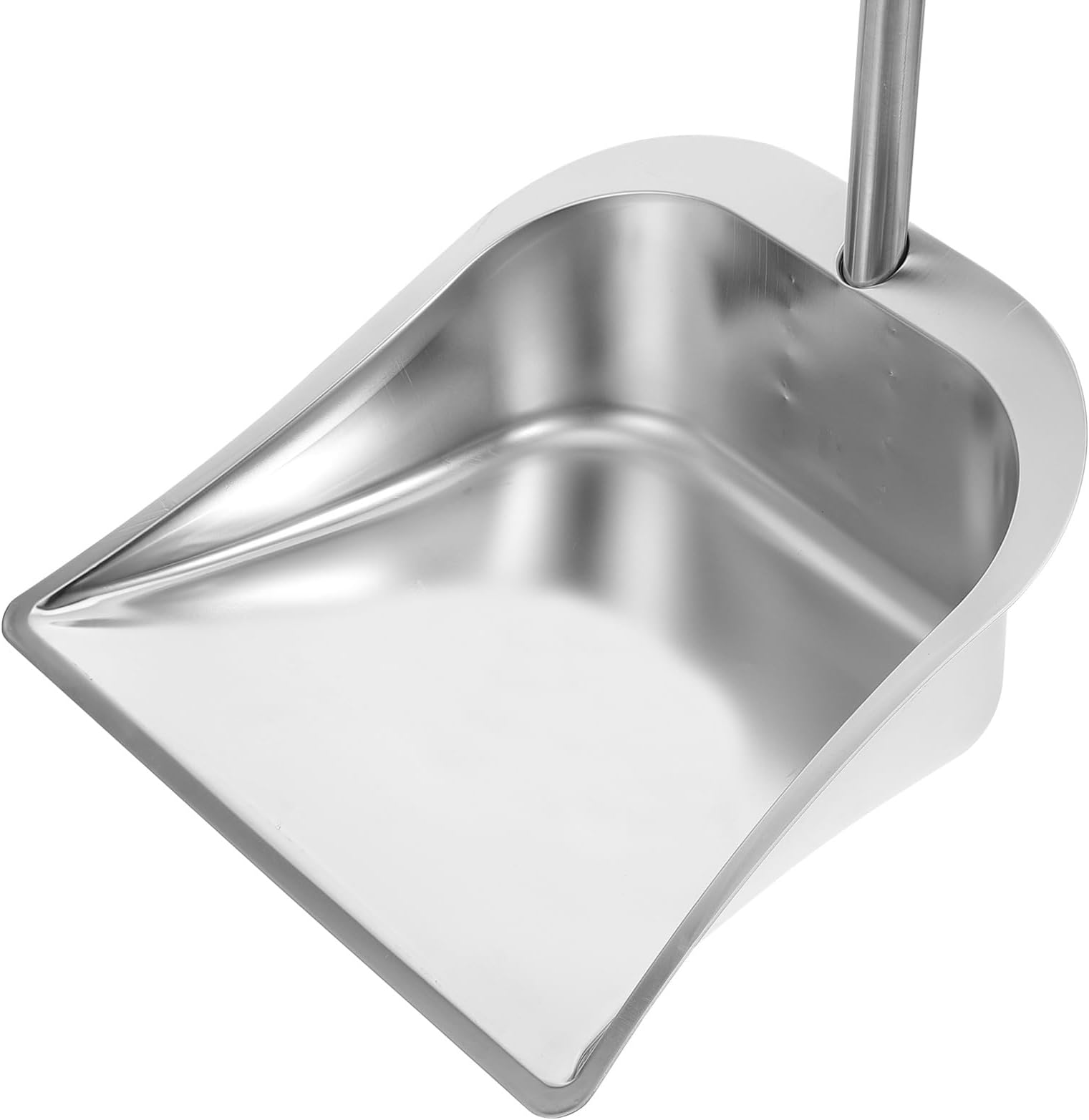 Addis Long Handle Dustpan & Broom Metallic, Silver : Amazon.co.uk: Grocery