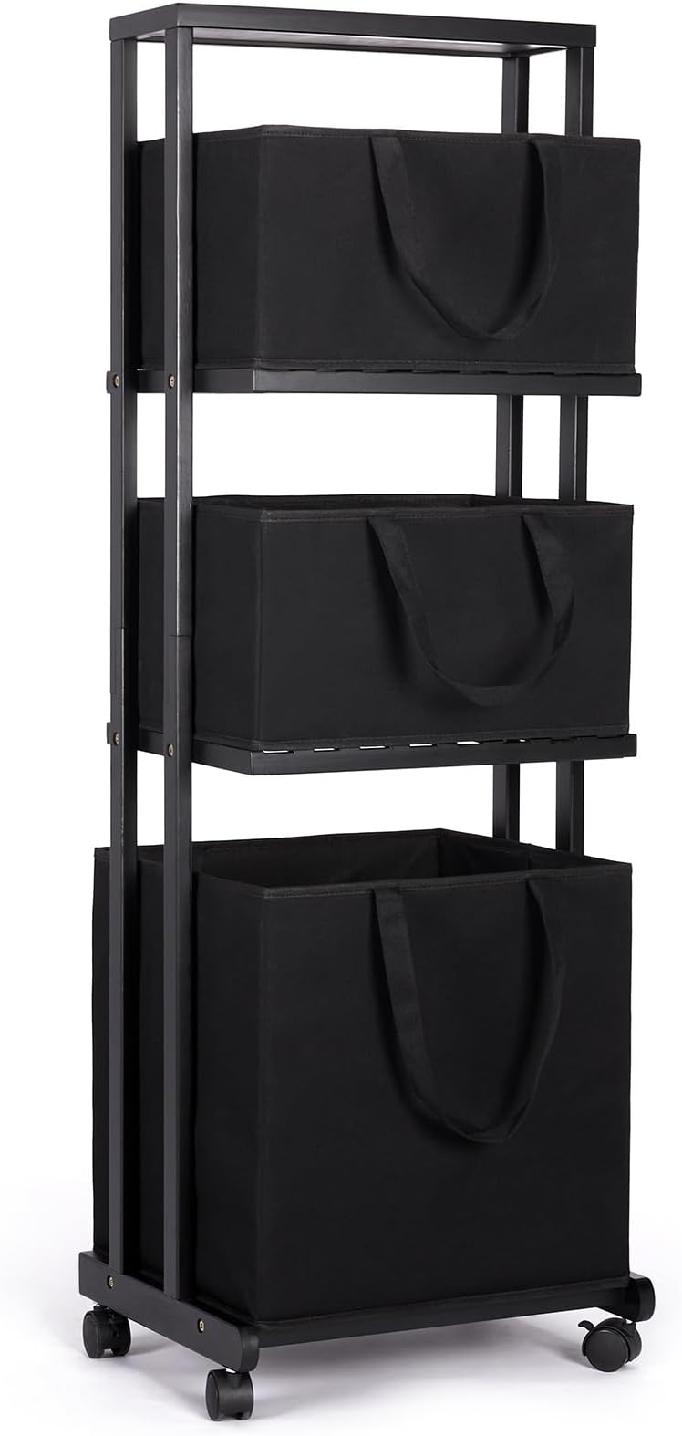 Amazon.com: 3-Layer Clothes Storage Basket, Laundry Basket, Multi-Layer ...