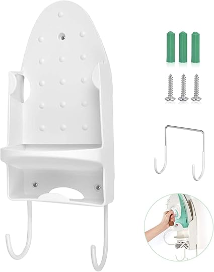 Amazon.com: Wall Mounted Ironing Board Rack Electric Iron Holder ...