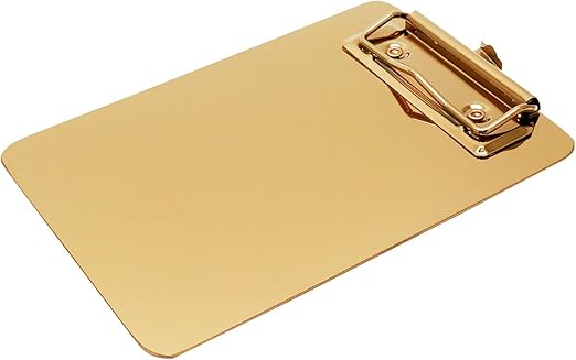 Amazon.com: Tsnamay 5.9x4.13 inch Stainless Steel Metal Clipboard,A4 ...