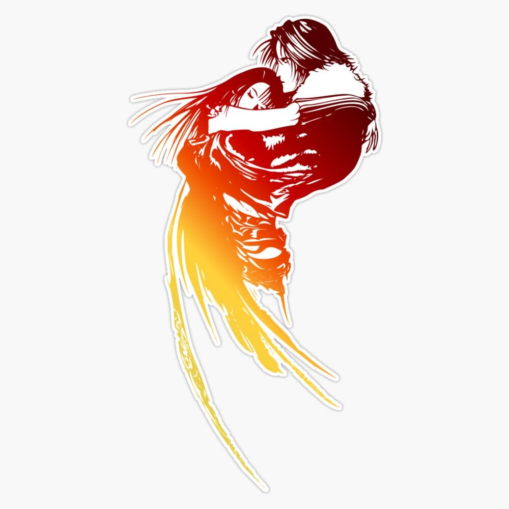 Amazon.com: Final Fantasy VIII Vector Artwork Sticker Vinyl Waterproof ...