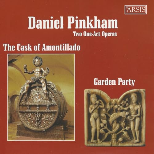 Play Daniel Pinkham: The Cask of Amontillado & Garden Party by Richard Conrad, Alan Schneider ...