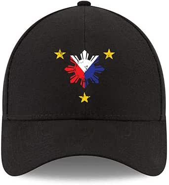 YOLERG Philippine Flag Pinoy Pride Filipino American Cotton Baseball ...