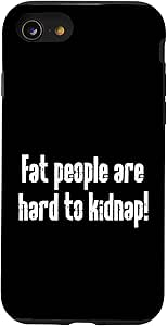 Amazon.com: iPhone SE (2020) / 7 / 8 Funny Fat Man Dad Bod | Fat people ...