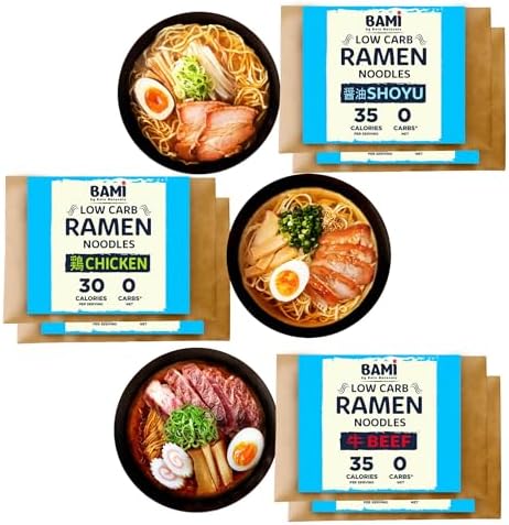 Amazon.com : keto Ramen noodles (0 carbs) low carb Ramen noodles (30 ...