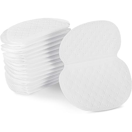 Amazon.com : 100 Pcs Underarm Sweat Pads, Armpit Sweat Pads for Women ...