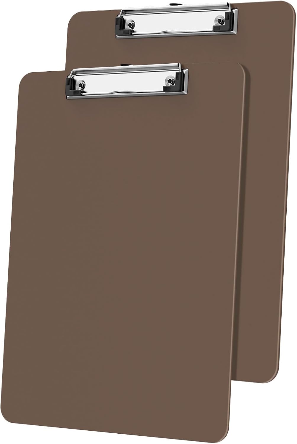 Amazon.com: Macroclo Plastic Clipboards 2 Pack, A4 Brown Clip Board 8 ...