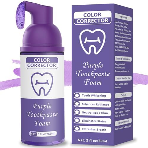 Amazon.com: Purple Toothpaste Whitening, Purple Toothpaste for Teeth ...
