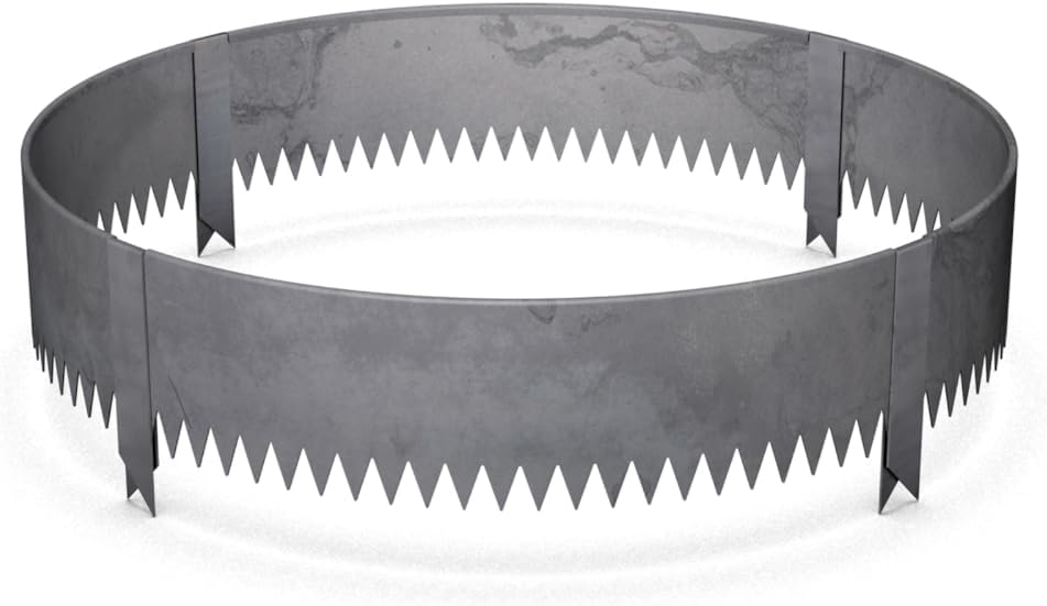 Amazon.com : Circular Tree Ring Edging Kit - COR-Ten Steel - Landscape ...