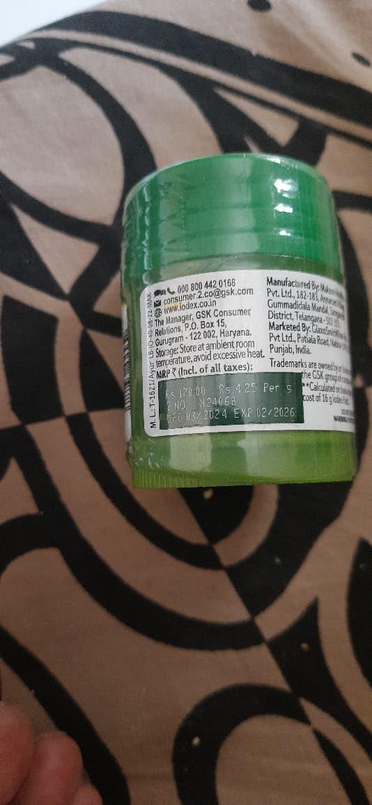 Iodex Multi Purpose Pain Balm, 40g : Amazon.in: Health & Personal Care