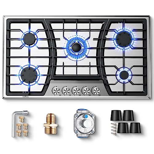 Top 10 Gas Cooktops 36 Inch of 2022 - Katynel