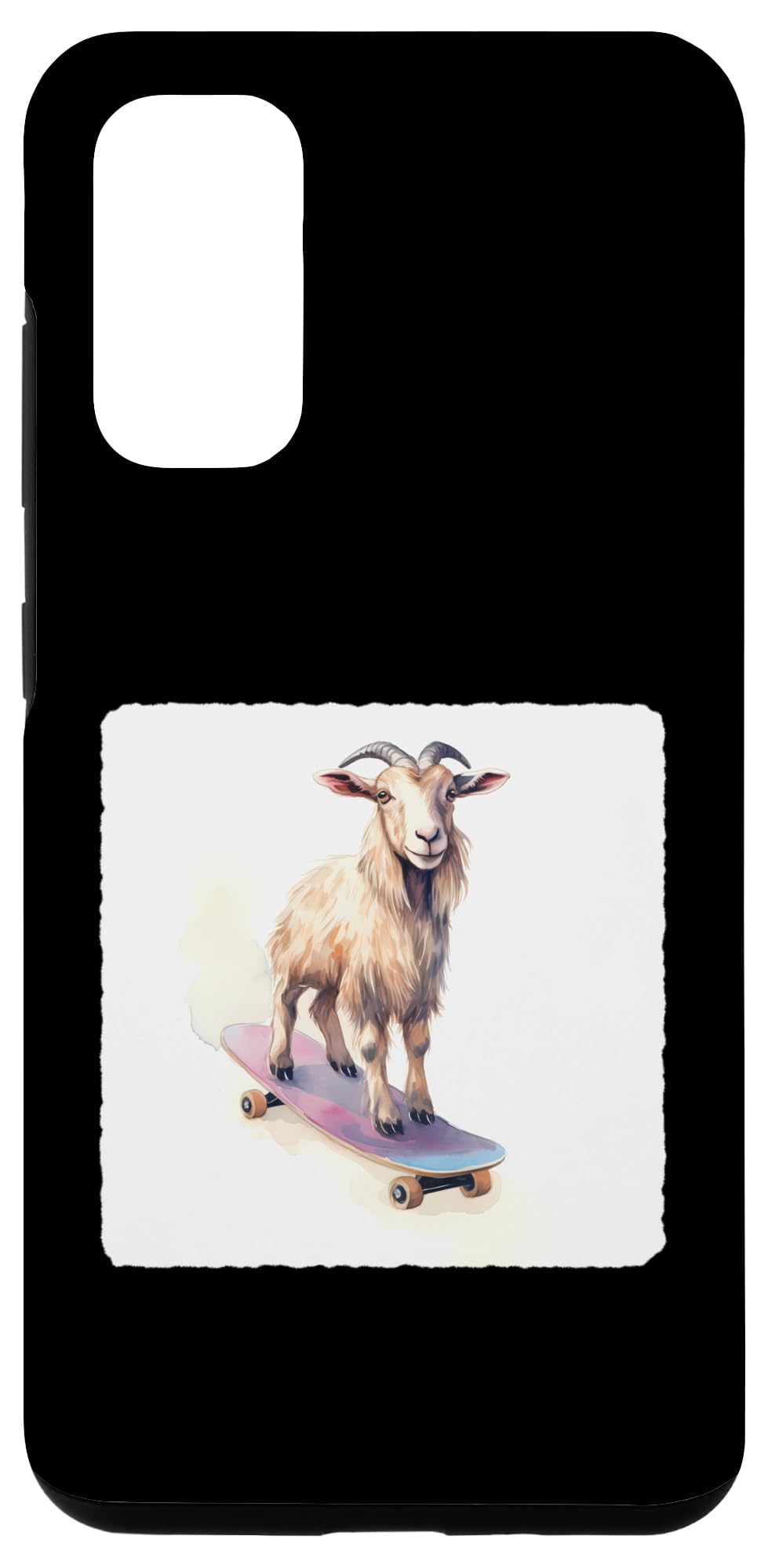 Goats Riding A Skateboard