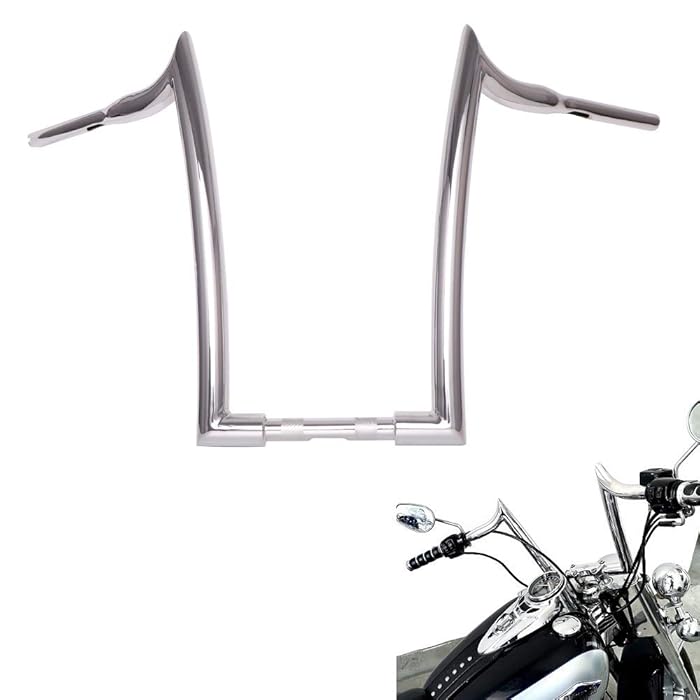 Buy DraculeXtreme Massive 1 1/2 Inch Ape Hangers Handlebars, 18 Inch ...