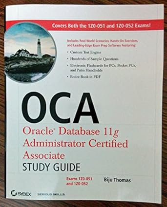 Amazon.com: OCA: Oracle Database 11g Administrator Certified Associate ...