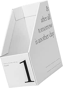 Amazon.com: TREETDOBV Vertical File Folder Storage Organizer Bin ...
