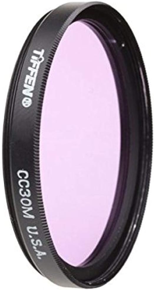 Amazon.com : Tiffen 52mm 30 Magenta Filter : Camera Lens Filters ...