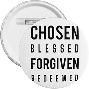 Amazon.com: 1 Pack Jesus Christ Button Pins Gift for Religious ...