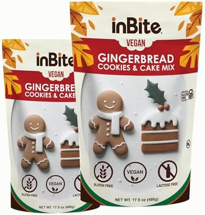 Amazon.com : Inbite Exquisite Vegan Gluten-Free Gingerbread Mix | 17.5 ...