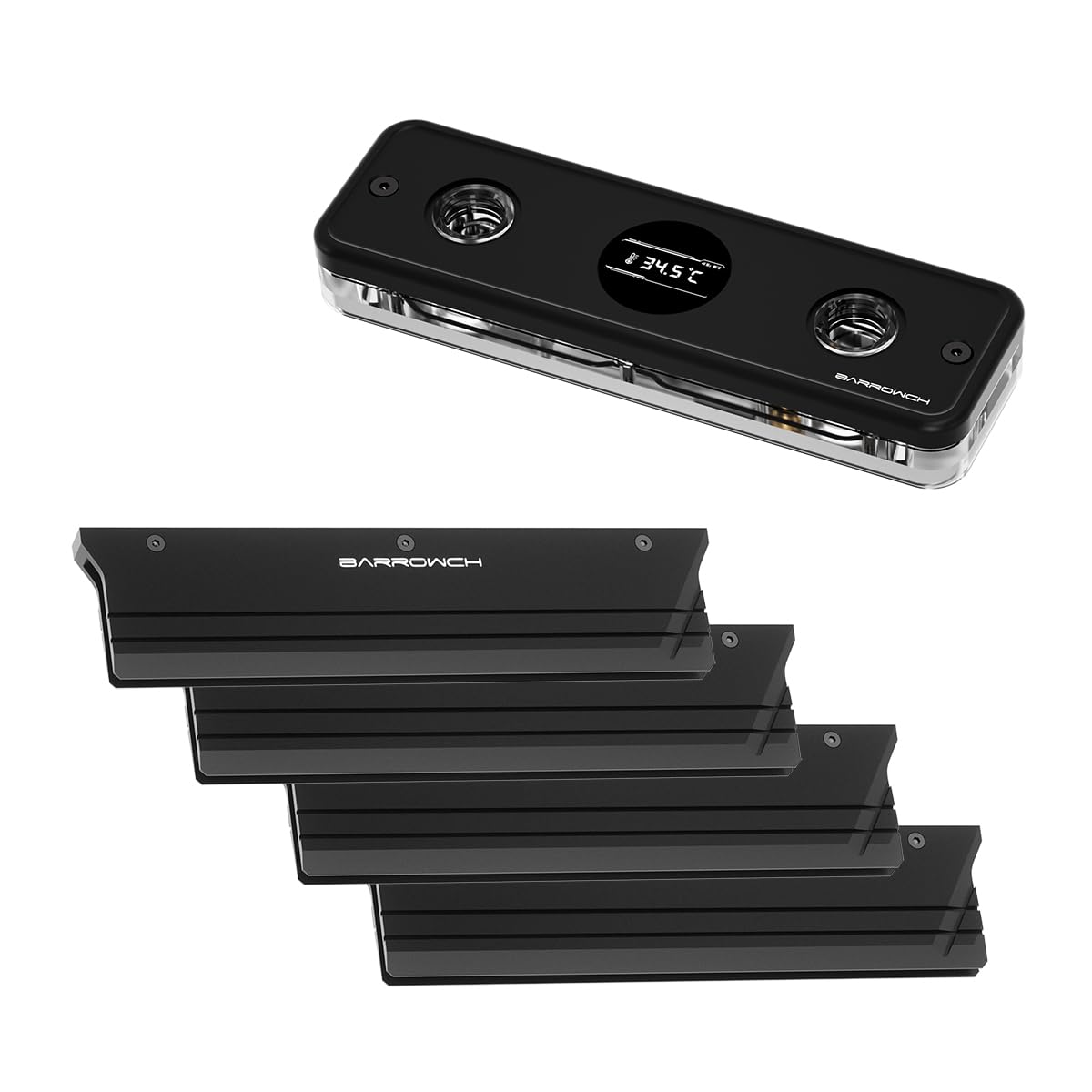 Amazon.com: Barrow RAM Water Block Kit with TFT Display Edition, 4 RAM ...