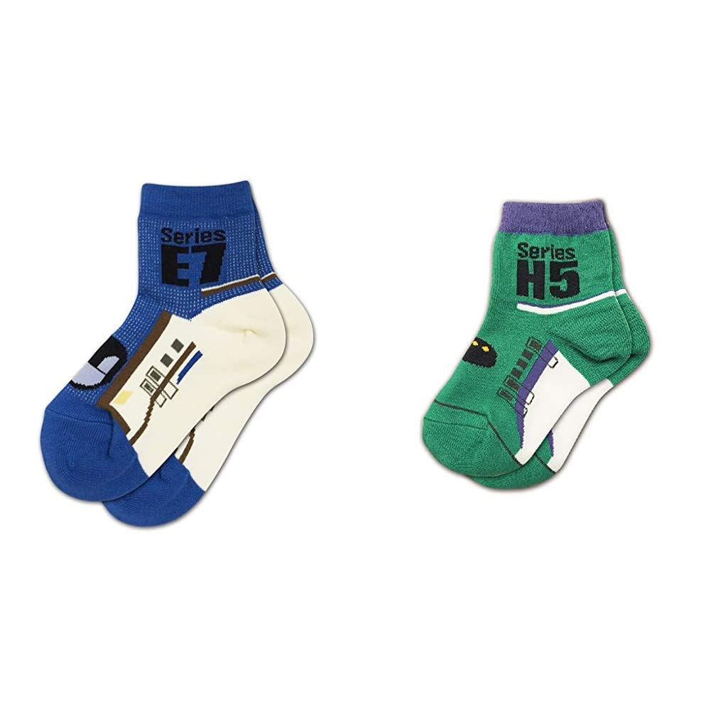 Amazon.co.jp: 立誠社(Risseisha) 鉄下ロング E7系北陸新幹線 H5系北海道新幹線 15-21cm 2点セット : ファッション