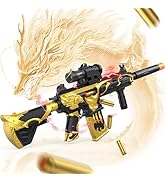 Amazon.com: Austraes Toy Gun with Soft Bullets Shell Ejecting ...