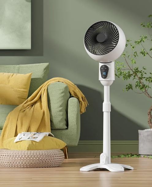 Buy Scizor Oscillating Adjustable 10 Speed Pedestal Stand Fan with ...