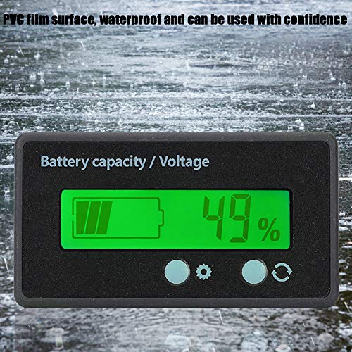 Generic Battery Meter, Electricity Display Battery Monitor with Switch ...