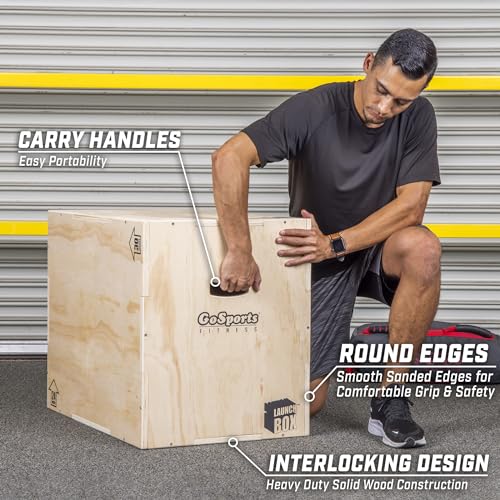 Snapklik.com : Fitness Launch Box - 3-in-1 Plyo Jump Box For Exercises ...