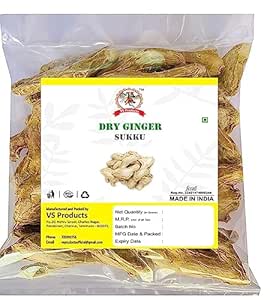 VS Products Sukku, 400g, Sonth, Chukku, Sunth, Sabut Saunth, Dry Ginger ...