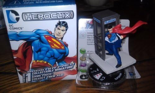 Amazon.co.jp: DC Heroclix 10th Anniversary Superman #21 counter top : おもちゃ
