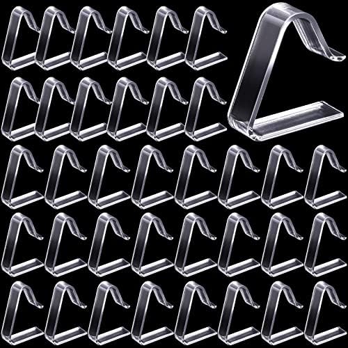 Amazon.com: 36 Pack Plastic Tablecloth Clips,Clear Table Cloth Hold ...