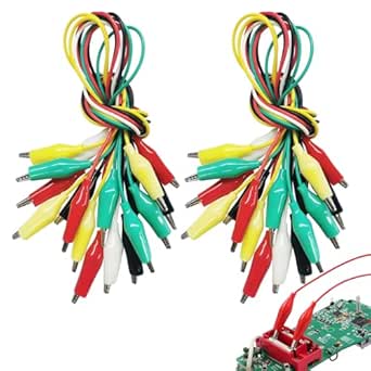 Crocodile Clips,20 Pcs Small Crocodile Clips,Double Ended Alligator ...