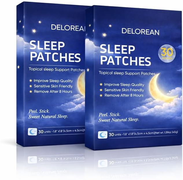 Amazon.com: WEERSHUN Delorean Sleep Patches, Adults Natural Herbal ...