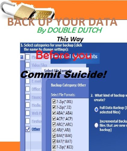 Amazon.com: Backup Your Data This Way, Why Commit Suicide (Best Way to ...