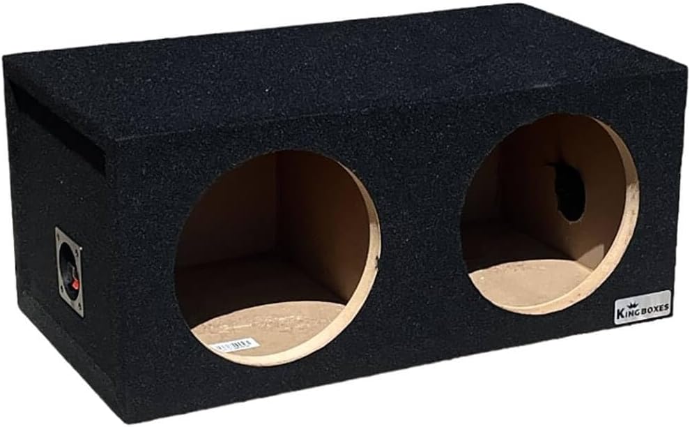 Amazon.com: Q Power QBOMB10V Dual 10 Inch Vented Port Subwoofer Sub Box ...