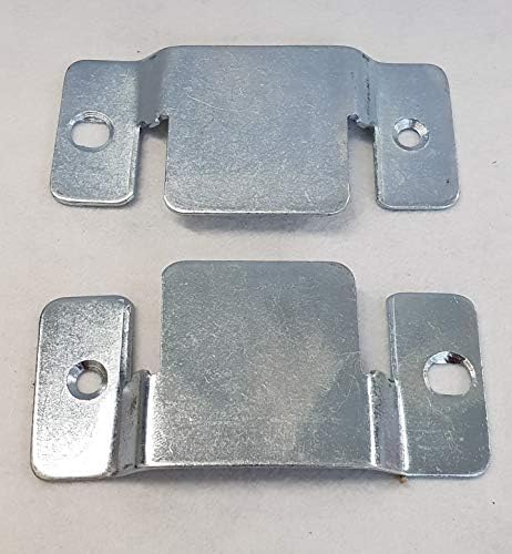 4 Pieces Flush Concealed Mount Bracket, Heavy Duty Flush Mount Headboard Hanging Wall ...