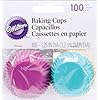 Amazon.com: Wilton Baking Cups, Jewel Assorted, 100 ct: Disposable ...