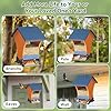 Amazon.com : Hanging Squirrel Proof Bird Feeders for Outside, Weight ...