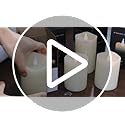 Amazon.com: TECHLONG Flickering Flameless Candles with 3D Moving Flame Set of 3(H 5" 6" 7" x D 3 ...