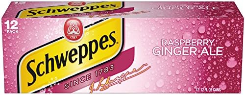 Amazon.com : Schweppes Raspberry Ginger Ale - Refreshing, Crisp ...