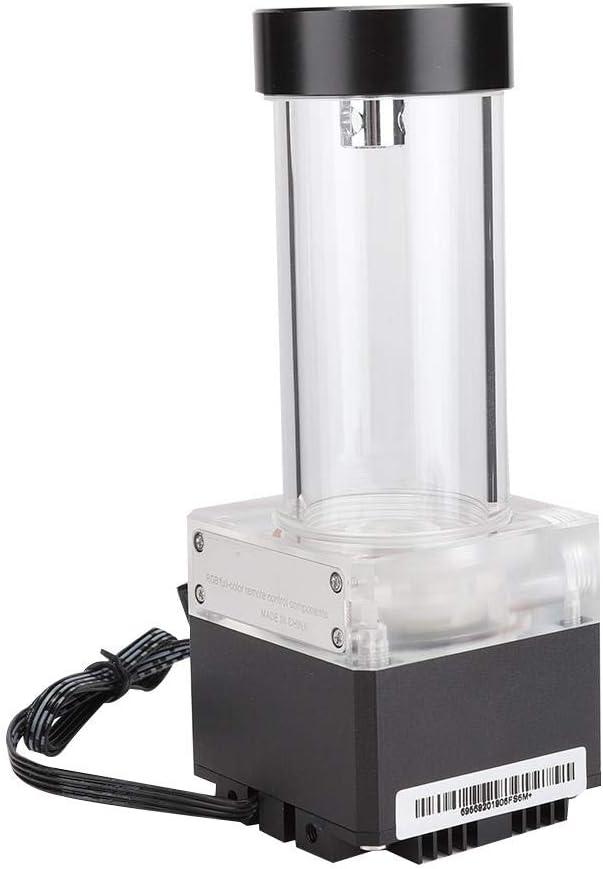 Amazon.com: Richer-R Acrylic Cylinder Water Cooling Reservoir Kit ...