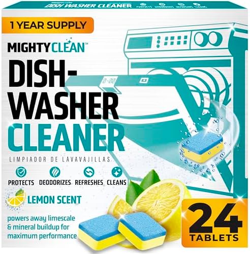 Amazon.com: Dishwasher Cleaner And Deodorizer 24 Pack - 1 Year Supply ...