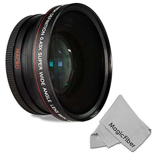 67MM 0.43x Altura Photo Professional HD Wide Angle Lens (w/Macro ...