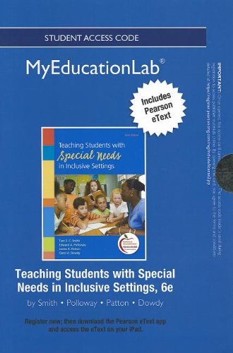 Teaching Students with Special Needs in Inclusive Settings ...