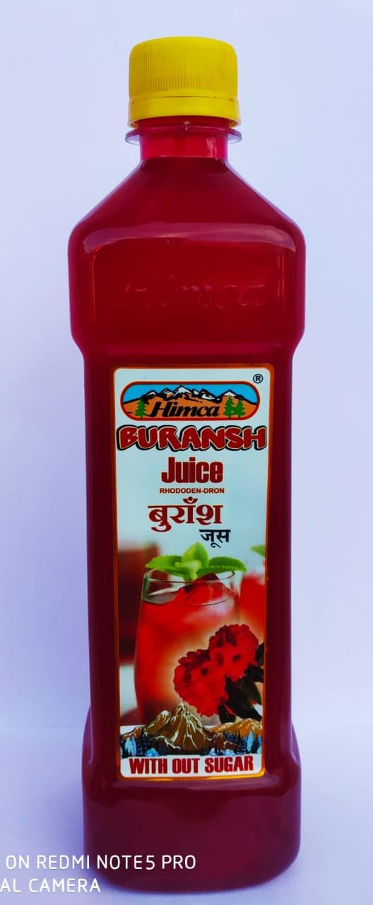 HIMALAYA FRUIT PRODUCTS HANDMADE BURANSH JUICE 750ML PACK OF -1(WITH ...